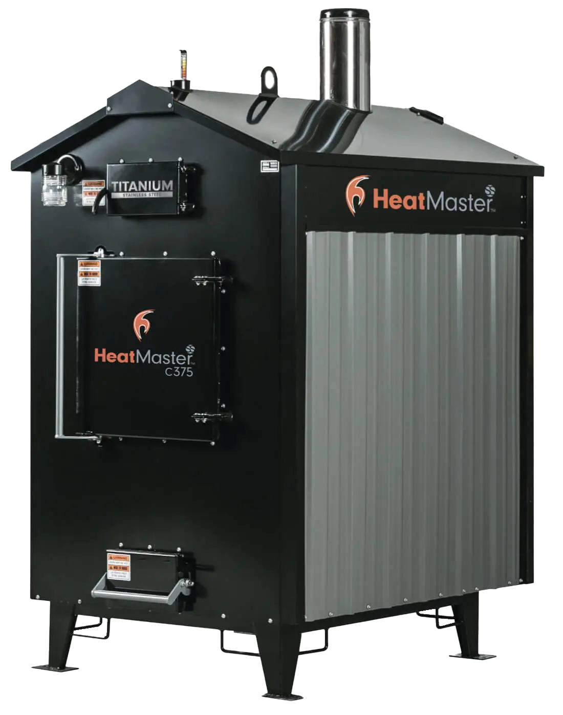 HeatMasterSS Efficient and Easy-to-Operate Outdoor Wood Boilers